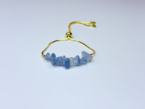 Mother-of-pearl set with genuine natural stone. – Prismar Joyas